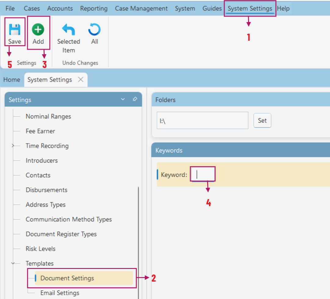 Document Template Keywords – Dye & Durham UK