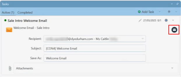 Workflow Interaction (Case Enquiry) – Dye & Durham UK